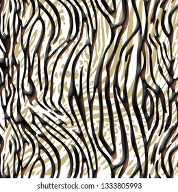 Scarf Pattern Leopard Pattern Ornate Geometric Stock Illustration ...