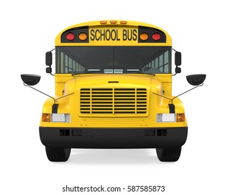 2,960 School bus front view Images, Stock Photos & Vectors | Shutterstock