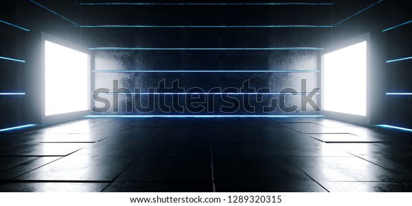 Sci Fi Modern Vibrant Empty High Stock Illustration 1289320315 ...