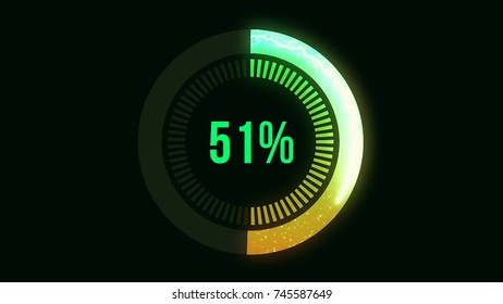 Science Futuristic Loading Circle Ring Loading Stock Illustration 745587763