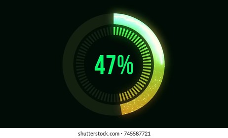 Science Futuristic Loading Circle Ring Loading: ilustración de stock ...