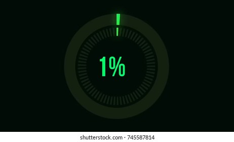 Science Futuristic Loading Circle Ring Loading: ilustración de stock ...