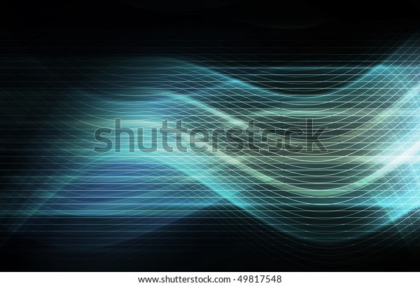 Science Technology Data Abstract Art Stock Illustration 49817548