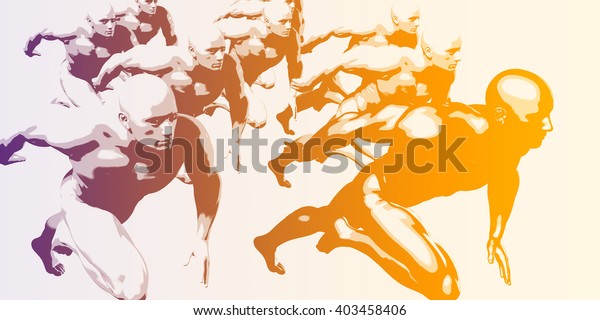 Scientific Progress Discovery Information By Team 스톡 일러스트 403458406