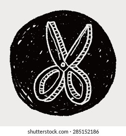 Scissors Doodle Drawing Stock Illustration 285152186 | Shutterstock