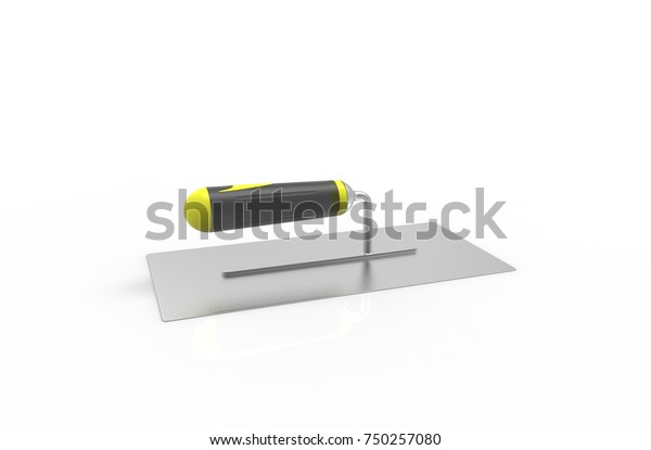 Scratch Construction Trowel Construction Tools On: ilustrações stock ...