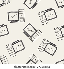 Screen Chart Doodle: ภาพประกอบสต็อก 279558551 | Shutterstock