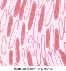 Scribbled Abstraction Rose Scratch Drawn Luxury Stock Illustration ...