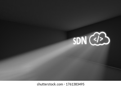 Sdn Rays Volume Light Concept 3d Stock Illustration 1761383495 ...
