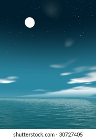 Sea Stock Illustration 30727405 | Shutterstock