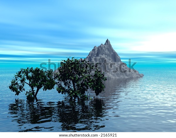 Sea Render Stock Illustration 2165921 | Shutterstock