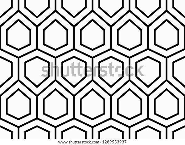 Seamless Abstract Geometric Pattern Stock Illustration 1289553937 ...
