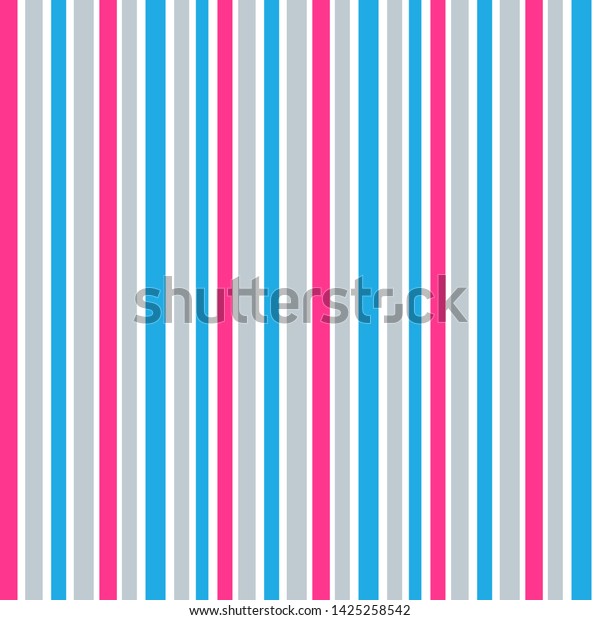 Seamless Abstract Multicolored Stripes Pattern Stock Illustration ...