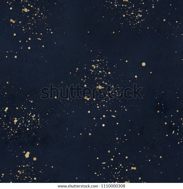 Seamless Abstract Pattern On Navy Background Stock Illustration 1110000308