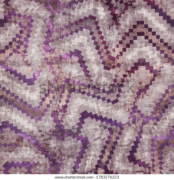 Seamless Abstract Pattern Tyrian Purple Detailed Stock Illustration ...