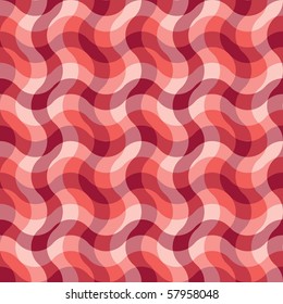 Seamless Abstract Red Wave Texture Stock Illustration 57958048 ...