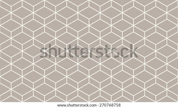 Seamless Anthracite Gray Isometric Parallelepiped Pattern Stock ...