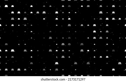 Seamless Background Pattern Evenly Spaced White Stock Illustration ...
