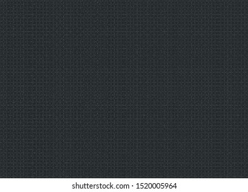Seamless Black Fabric Textile Texture Background Stock Illustration ...