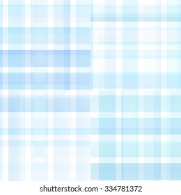 Seamless Blue Background Plaid Pattern Stock Illustration 334781372 ...