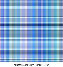 Seamless Blue Background Plaid Pattern Stock Illustration 348645704 ...