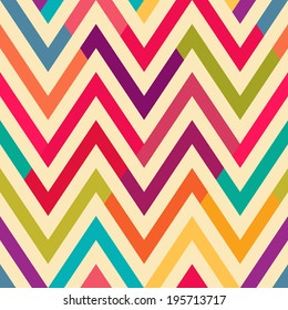 Seamless Bright Chevron Pattern Background Stock Illustration 195713717 ...