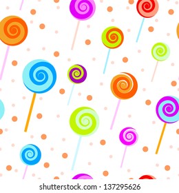 Seamless Candy Background Stock Illustration 137295626 | Shutterstock