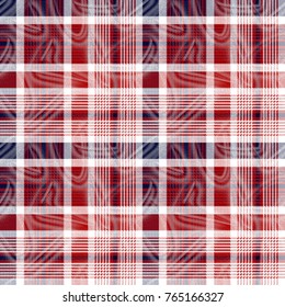Seamless Checks Pattern On Paper Texture Stock Illustration 765166327 ...