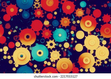 5,323 Seamless Pattern Cogs Images, Stock Photos & Vectors | Shutterstock