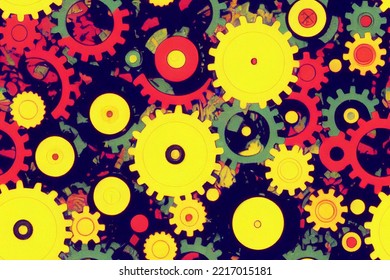 5,323 Seamless Pattern Cogs Images, Stock Photos & Vectors | Shutterstock