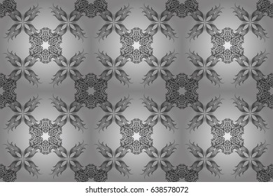 Seamless Damask Classic Dim Pattern Dim Stock Illustration 638578072 ...