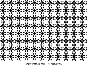 Seamless Digital Pattern Black White Stock Illustration 2171096965 ...
