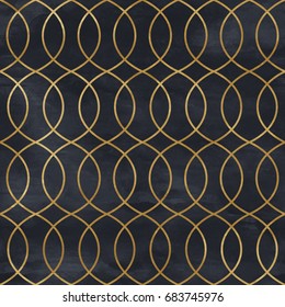 Seamless Geometric Pattern On Paper Texture Stock Illustration ...