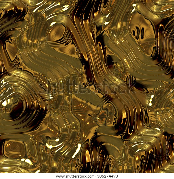 Seamless Gold Metal Pattern Stock Illustration 306274490 | Shutterstock