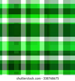 Seamless Green Background Plaid Pattern Stock Illustration 338768675 ...