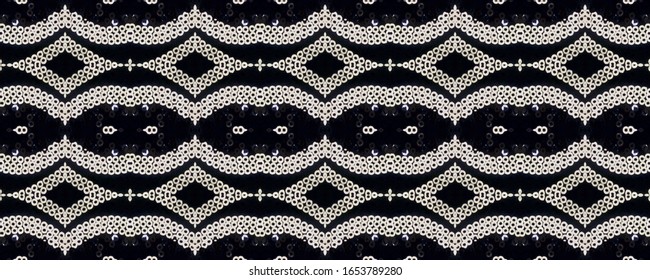 Seamless Grid Lace Pattern Elegant Squares Stock Illustration ...