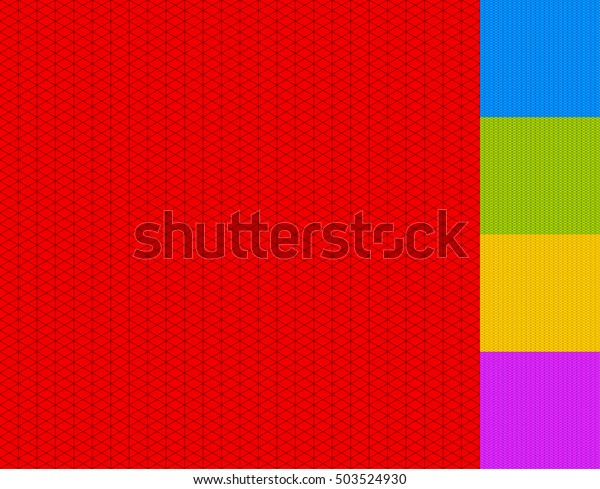 Seamless Grid Mesh Matrix Pattern Cellular Stock Illustration 503524930 ...