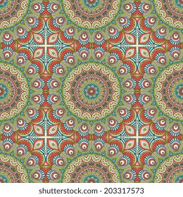 Seamless Indian Pattern Stock Illustration 203317573 | Shutterstock