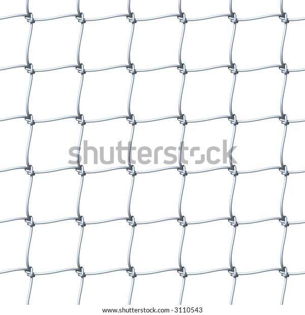 Seamless Net Texture 3d Rendered Illustration 스톡 일러스트 3110543