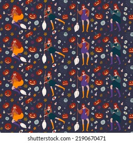 48 Hocus Pocus Seamless Images, Stock Photos & Vectors | Shutterstock
