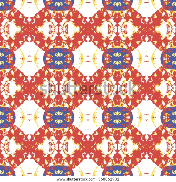Seamless Pattern Decoration Print Paper Wallpaper Stock Illustration ...
