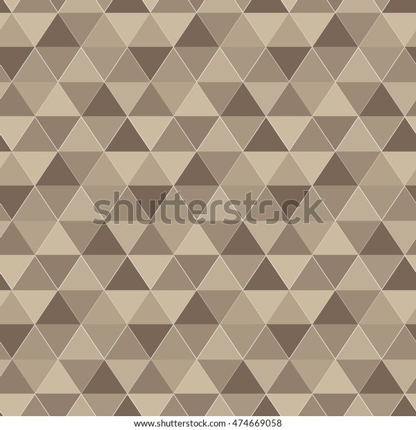 Seamless Pattern Equilateral Triangles Seamless Pattern Stock ...