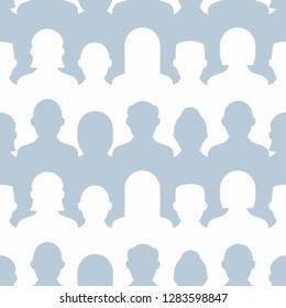 Seamless Pattern Group People Stock Illustration 1283598847 | Shutterstock