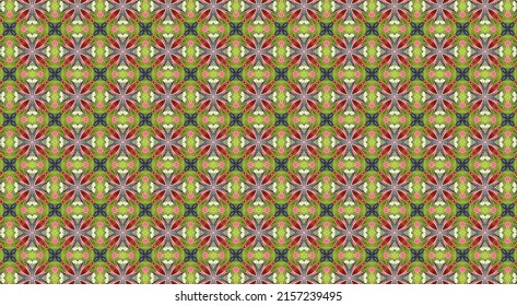 Seamless Pattern Middle East Pattern Background Stock Illustration ...