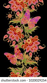 Beautiful Vectorart Batik Stock Vector (Royalty Free) 693637885