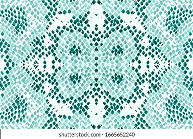 Seamless Predator Pattern Blue White Colors Stock Illustration ...
