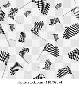 Seamless Racing Background Raster Version Loaded Stock Illustration ...