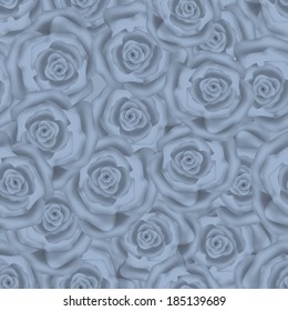 Seamless Roses Background Pattern Texture Stock Illustration 185139689 ...