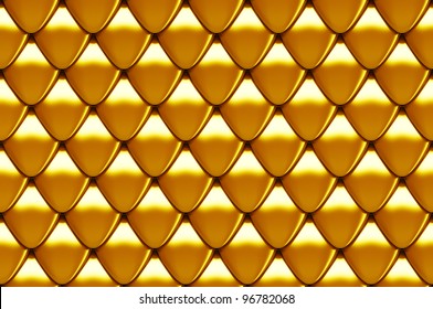 Seamless Scales Texture 3d Render Stock Illustration 96782068 ...