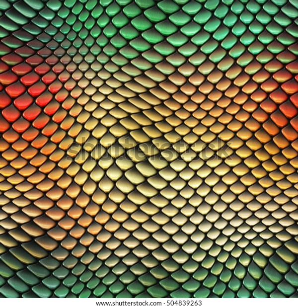 Seamless Scales Texture Stock Illustration 504839263